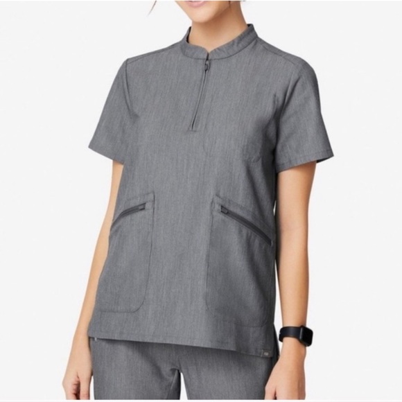 Figs | Tops | Figs Graphite Nata Limited Edition Scrub Top Xs Nwot ...
